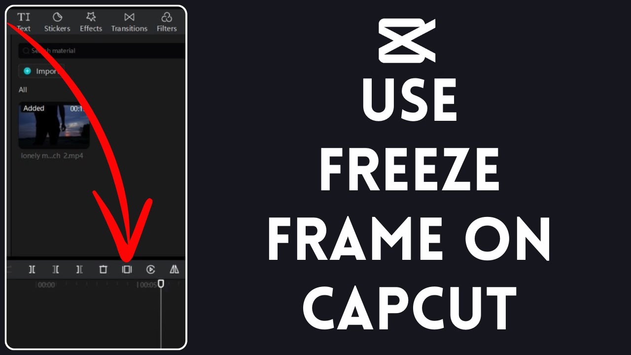 How to Freeze Frame in CapCut PC (2024) | CapCut Freeze Frame - YouTube