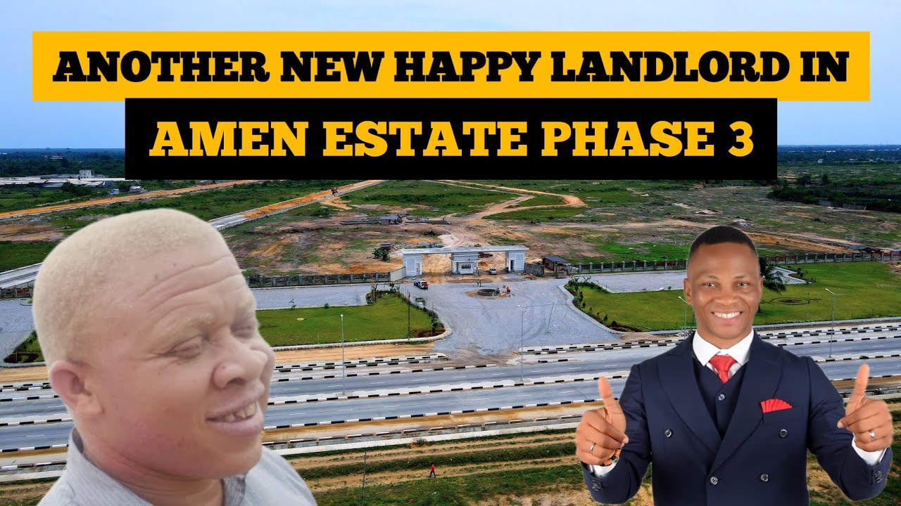 Watch the moment our client's dream became reality at AMEN ESTATE PHASE ...