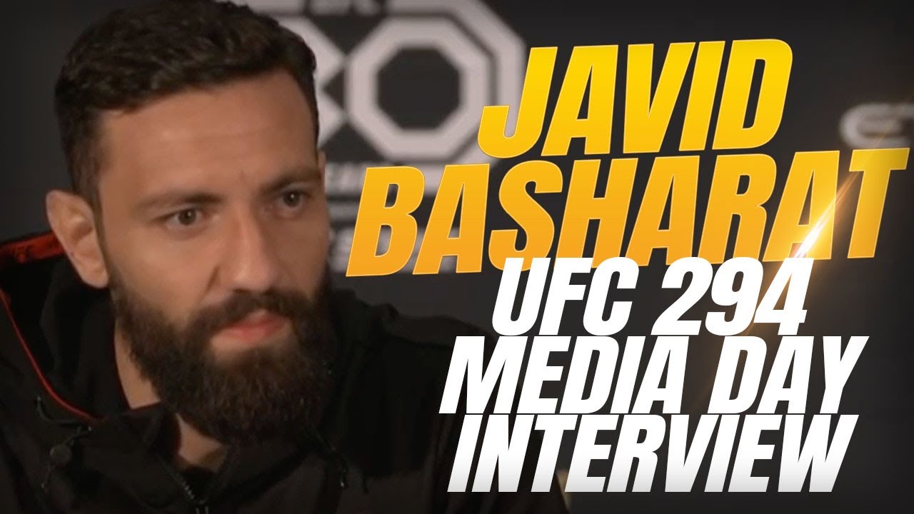 Javid Basharat full UFC 294 media day interview - YouTube