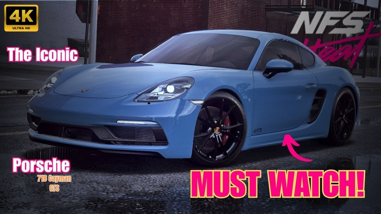 Need for Speed Heat - Porsche 718 Cayman GTS 2018 Sprint Race 4K ...