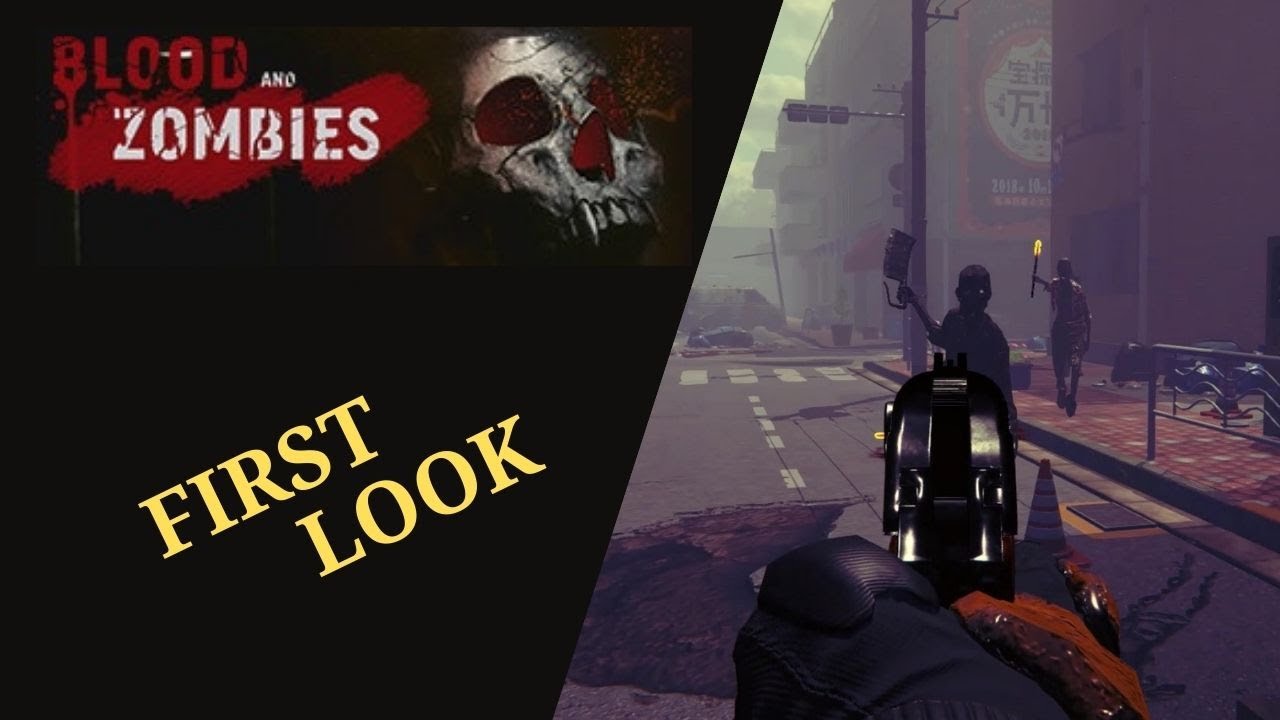 Blood And Zombies - FIRST LOOK - YouTube