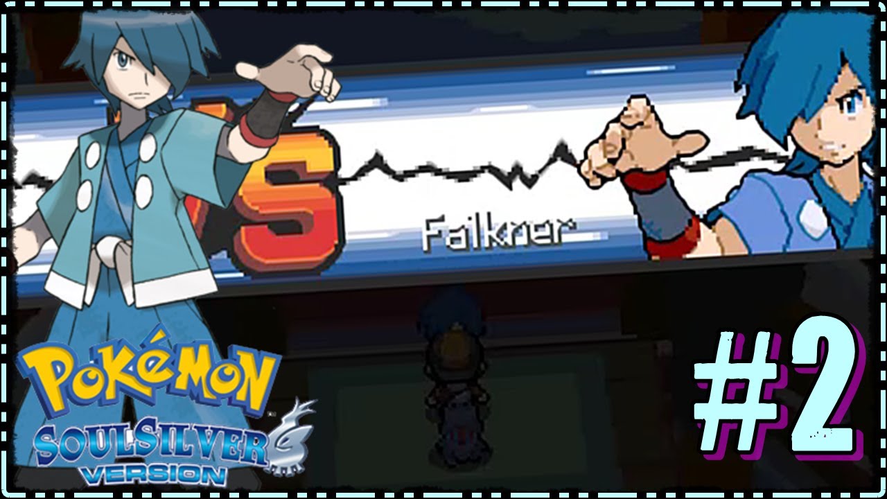 Pokémon Soul Silver #2: VS. Gym Leader Falkner - YouTube
