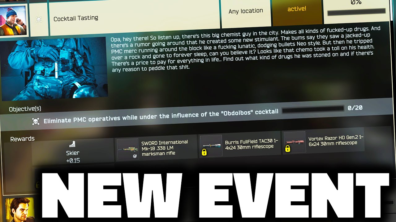 Overpowered Stims New Event - Tarkov Announcement - Escape From Tarkov ...