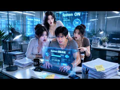 美女CEO懷疑我上班摸魚，隱藏身份成為我的同事，殊不知我已啟動快樂摸魚系統，躺著就能幹活，狂賺1個億後，美女CEO竟跪求嫁給我！