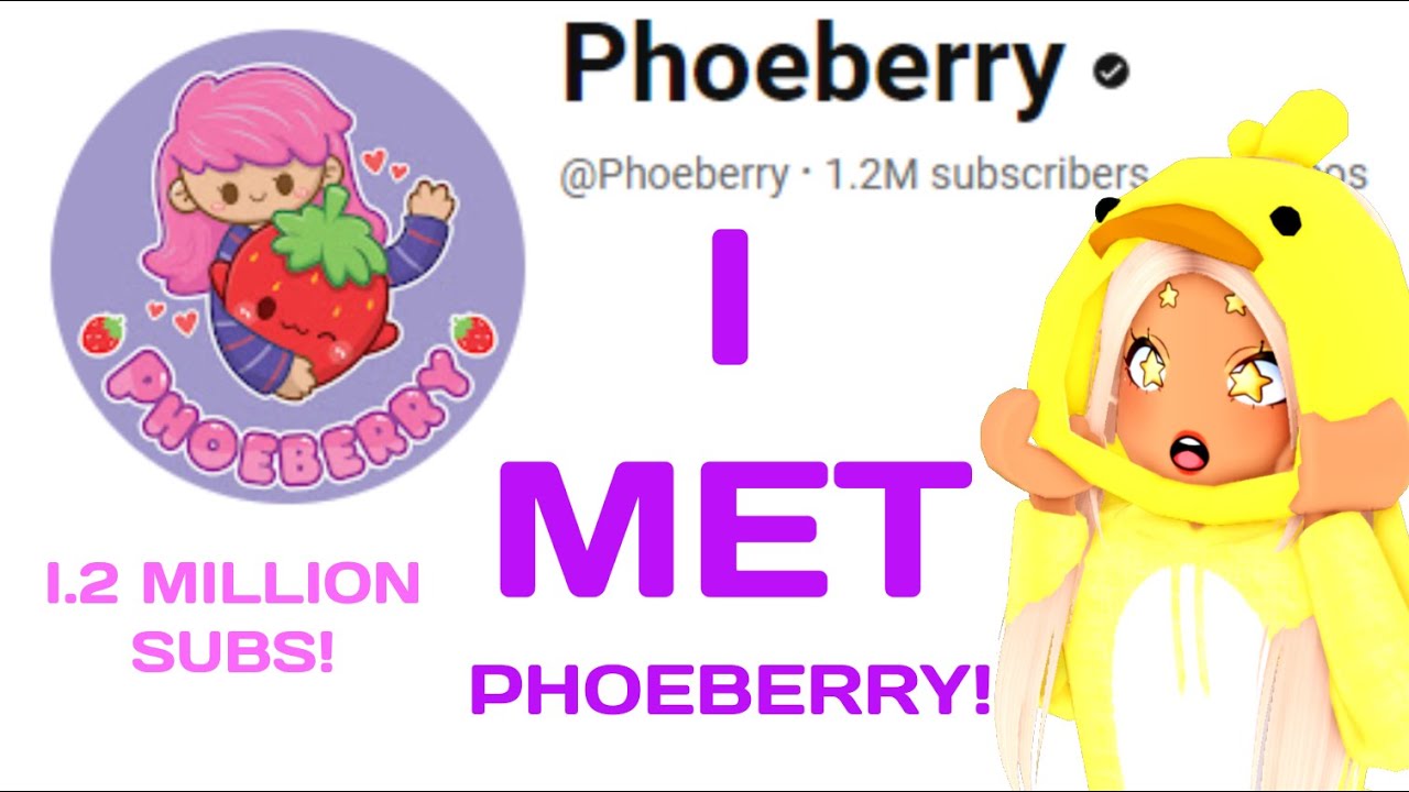 I Met Viral Youtuber Phoeberry! - (I'M IN HER VIDEO!) - YouTube