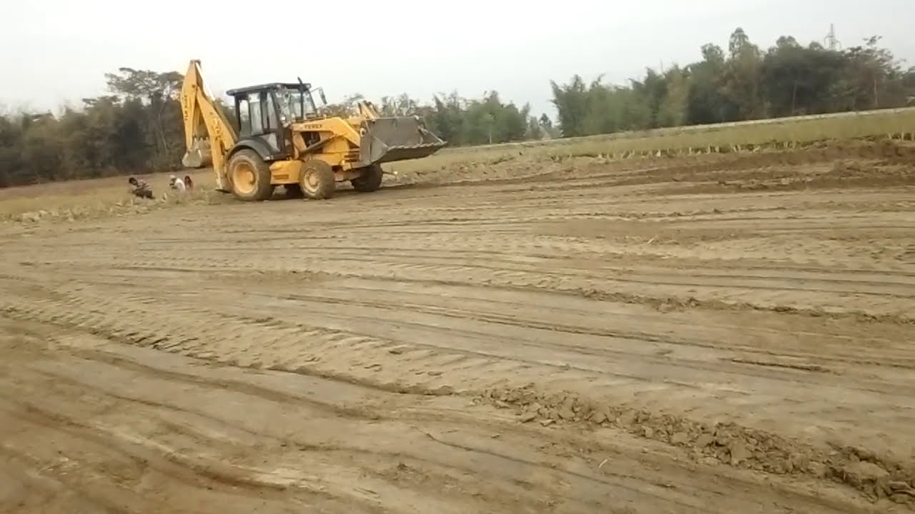 Terex How to make a plain ground from terex - YouTube