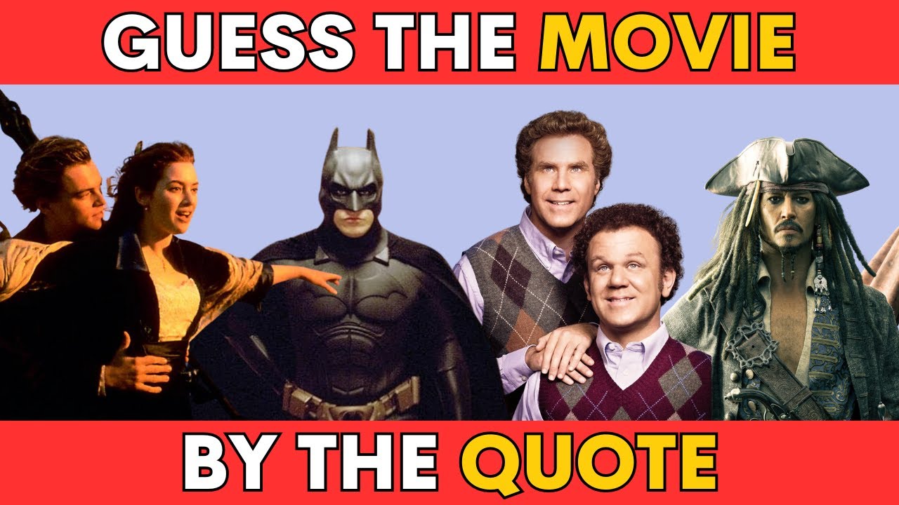 Can You Identify These Iconic Movie Lines? - YouTube