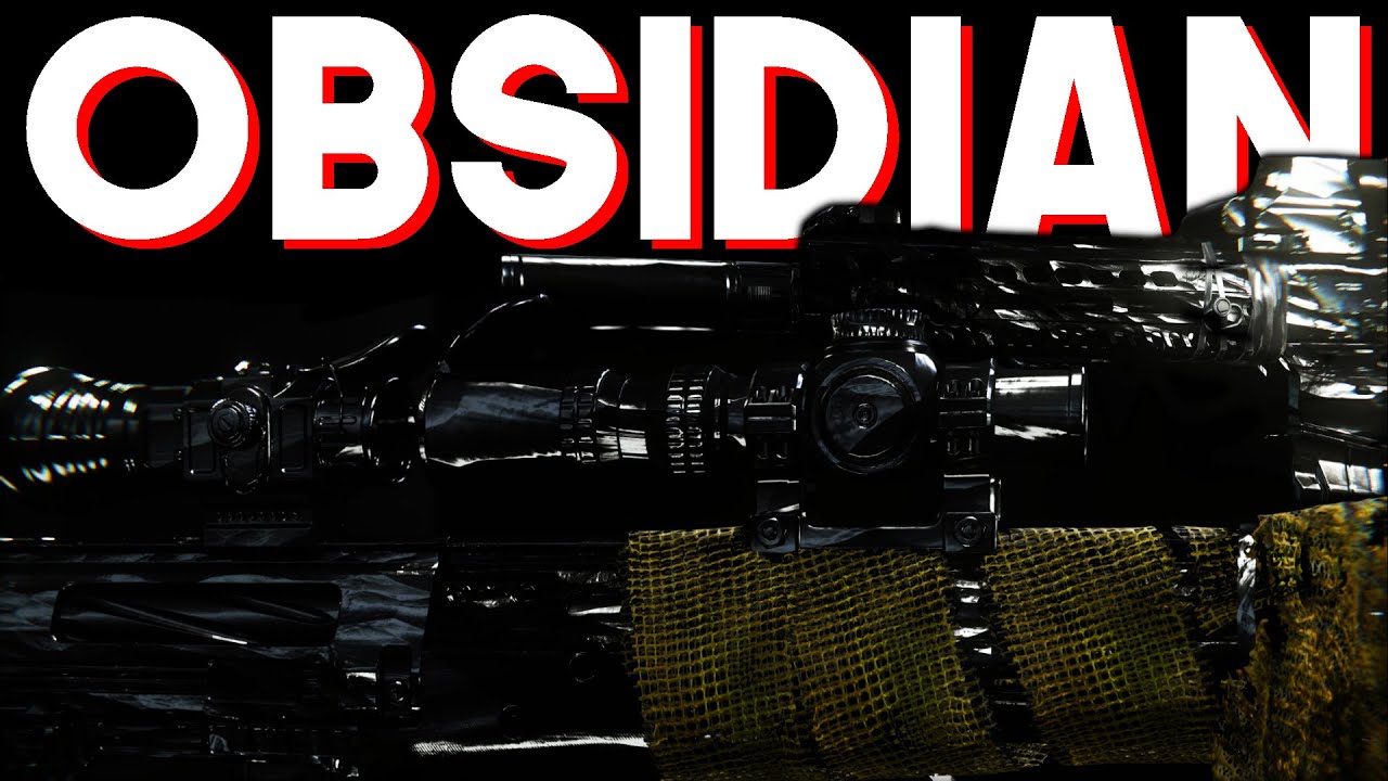 How To Unlock Obsidian Camo - YouTube