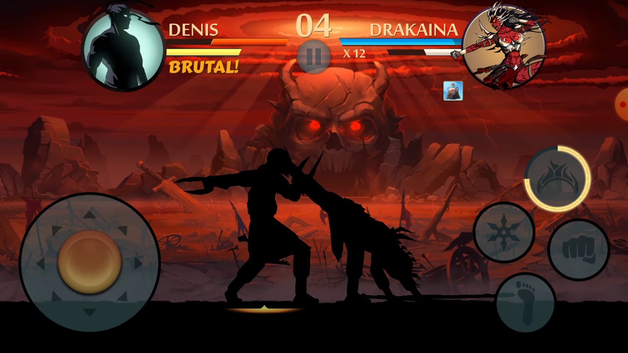 Shadow fight 2 Drakaina - YouTube