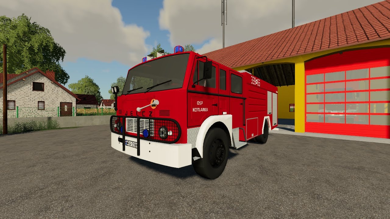 FS19 Jelcz GCBA Bonex OSP KSRG Kotlarka - YouTube