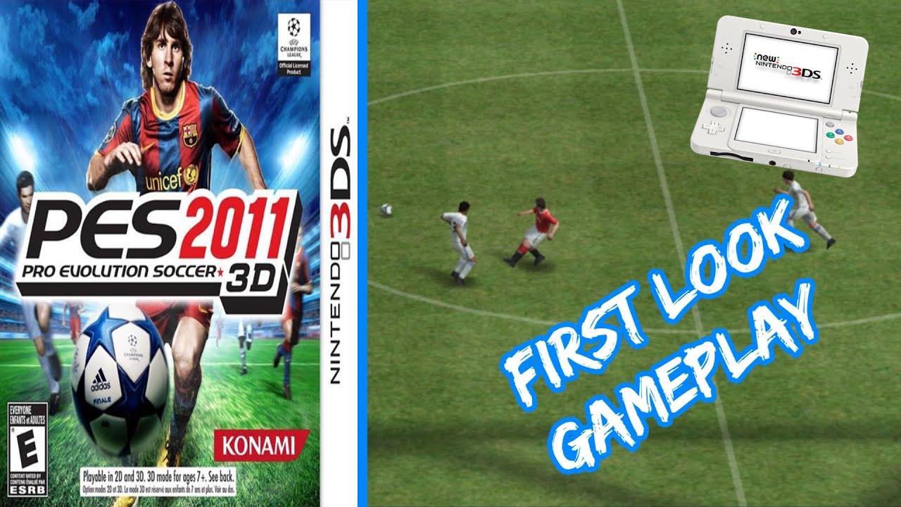 Pro Evolution Soccer 2011 3D – Nintendo 3DS Gameplay - YouTube
