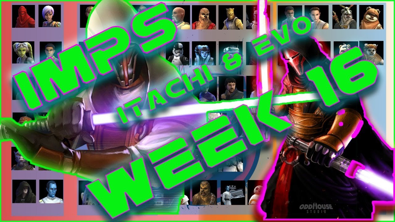 SWGOH F2P Guide: IMPS Week 16 farm Old Republic ASAP - YouTube