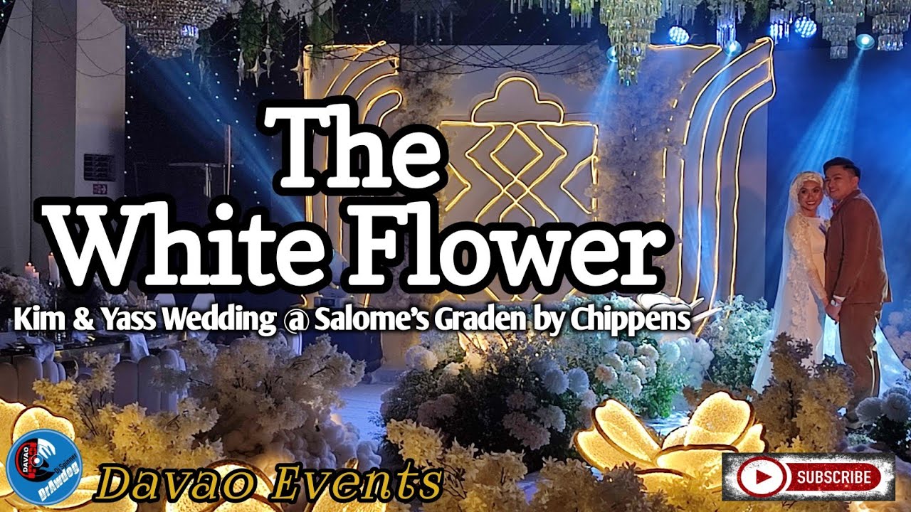 The White Flower | Kim & Yass Wedding | Salome's Garden by Chippens ...