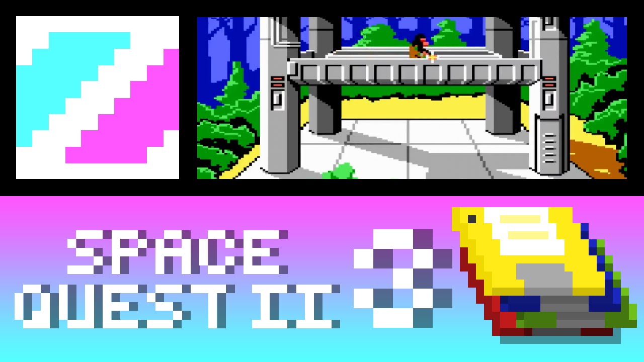 Let's Play Space Quest II (Part 3: Getting off world) - YouTube