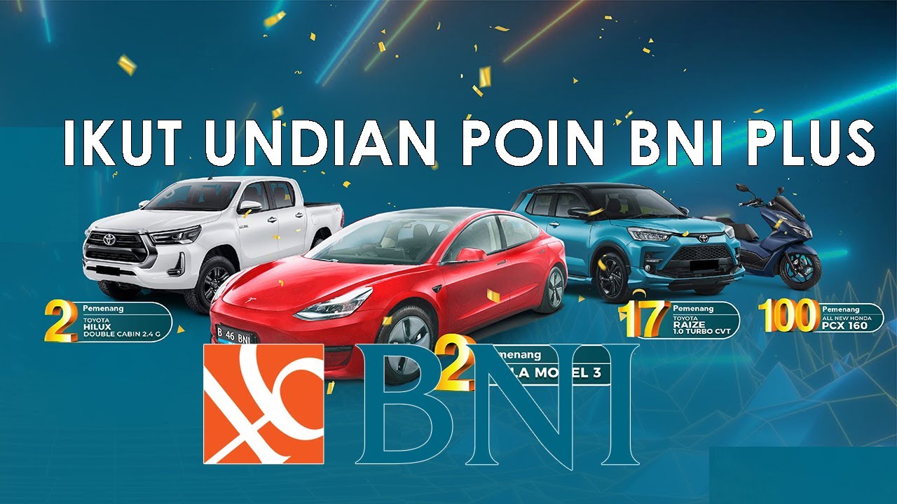 Cara Tukar BNI Poin Plus untuk Undian Berhadiah Terbaru - YouTube