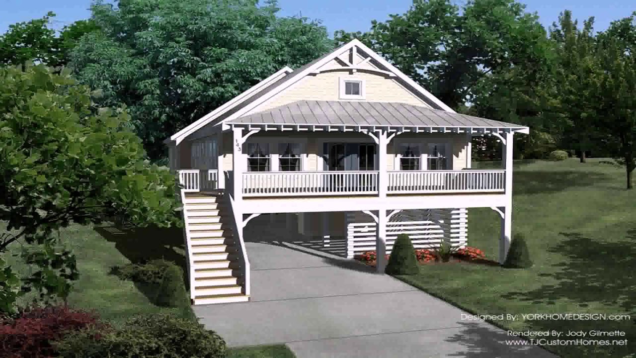 House Floor Plans On Stilts (see description) - YouTube