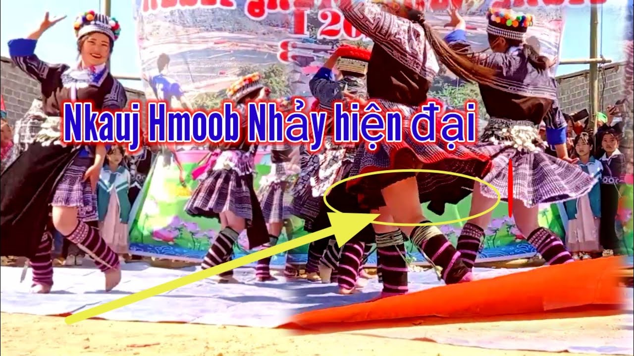 Nkauj Hmoob Nậm Khắt Nhảy Hiện Đại Tsiab peb caug 2023#10 - YouTube