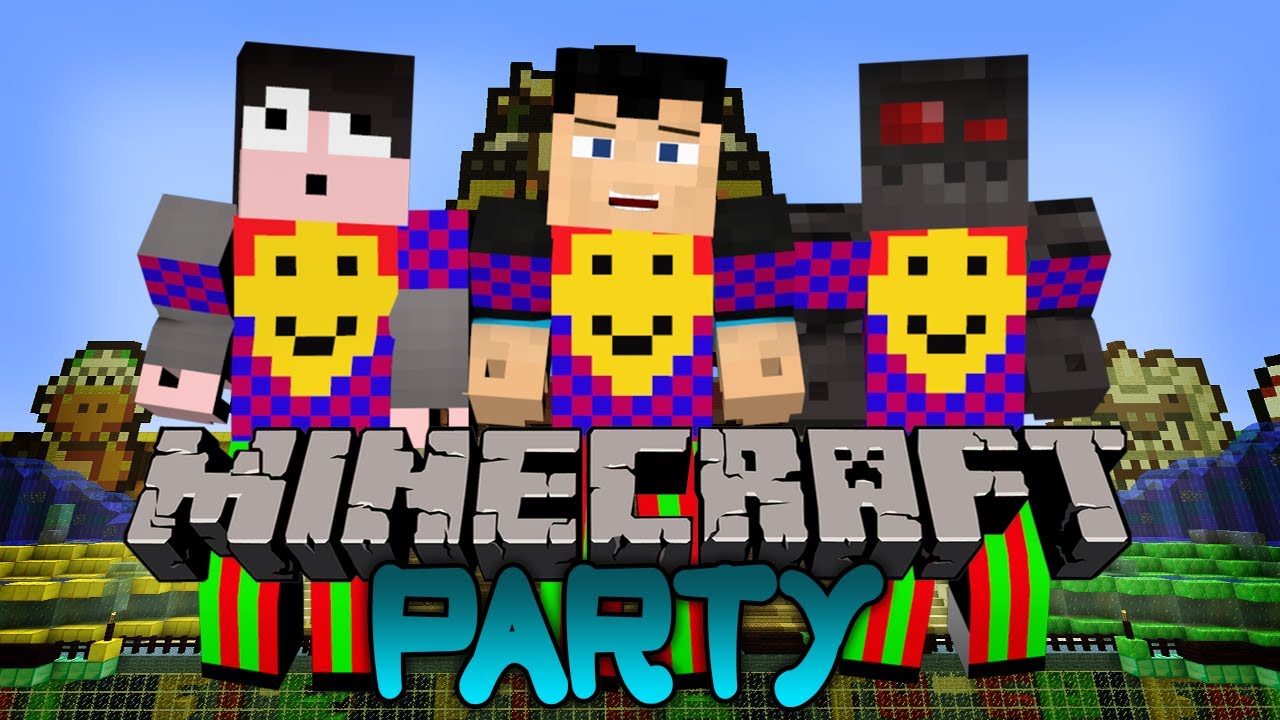 Minecraft Party Mini-Games! w/ Graser , StrauberryJam! - YouTube