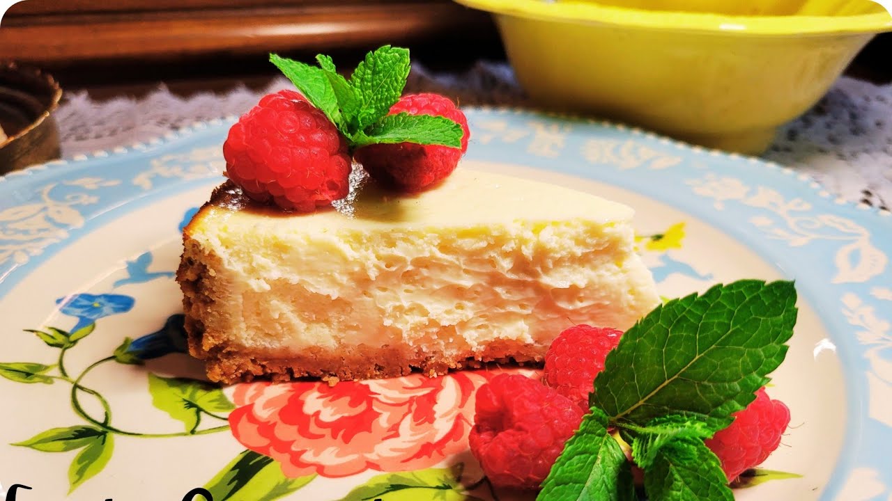Easy, Creamy, No Fail, Cheesecake Recipe - NO WATER BATH METHOD ...