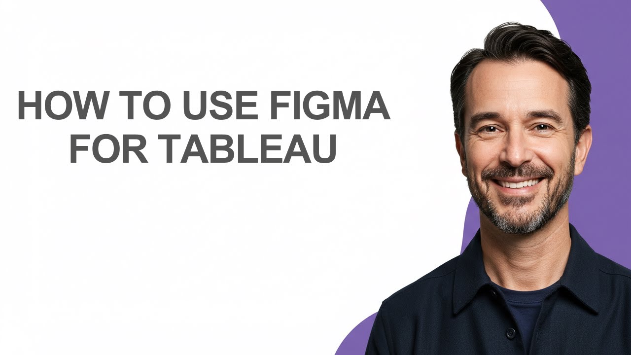 How to Use Figma for Tableau - KevinHowTo - YouTube