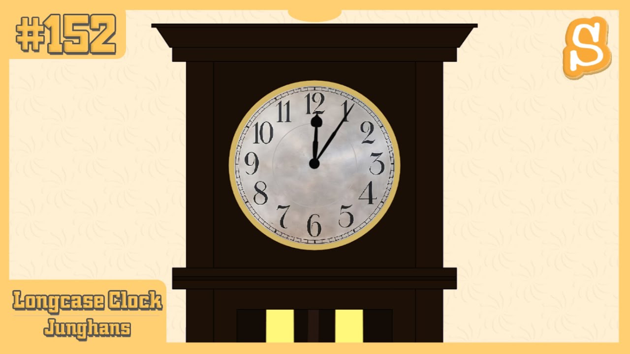 Junghans Longcase Clock - Gong Strike | Scratch Project (#152) - YouTube