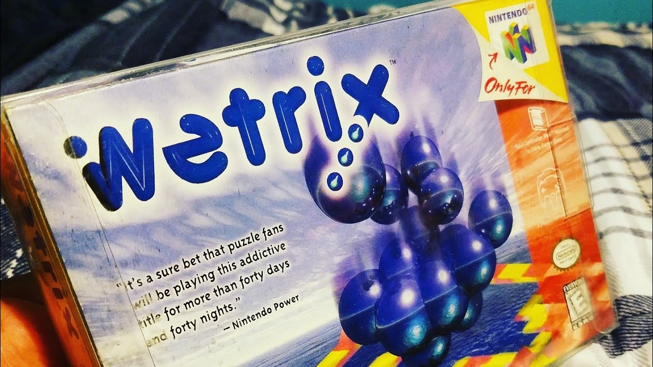 Unboxing Wetrix CIB Nintendo 64/N64 - YouTube