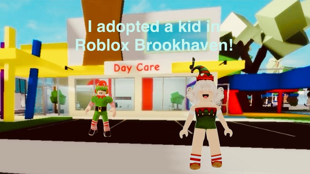 I ADOPTED A KID IN ROBLOX BROOKHAVEN! - YouTube