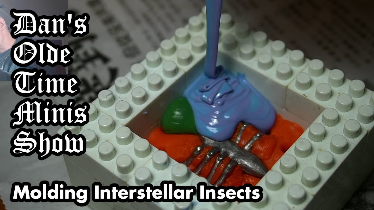 Molding Interstellar Insects | Dan's Olde Time Minis Show | S01 E09 ...