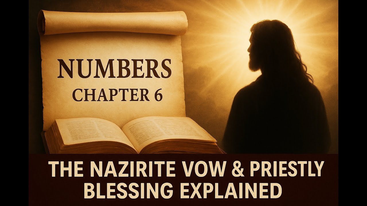 NUMBERS CHAPTER 6 ( THE HOLY BIBLE KJV ) - YouTube