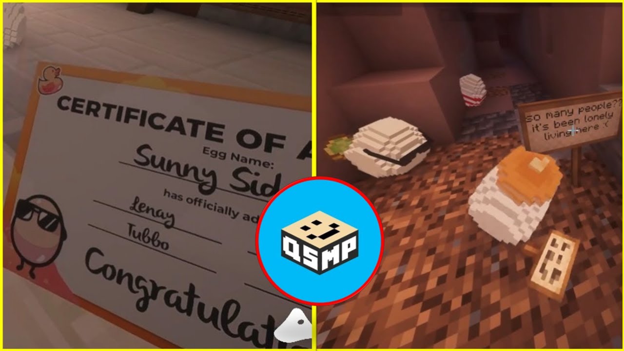 3 NUEVOS HUEVOS LLEGAN A QSMP Y ESTOS SON SUS PADRES… - YouTube