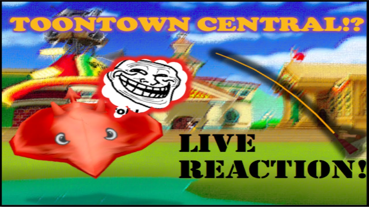 DEVIL RAY CAUGHT IN TOONTOWN CENTRAL!?!? LIVE REACTION! - YouTube