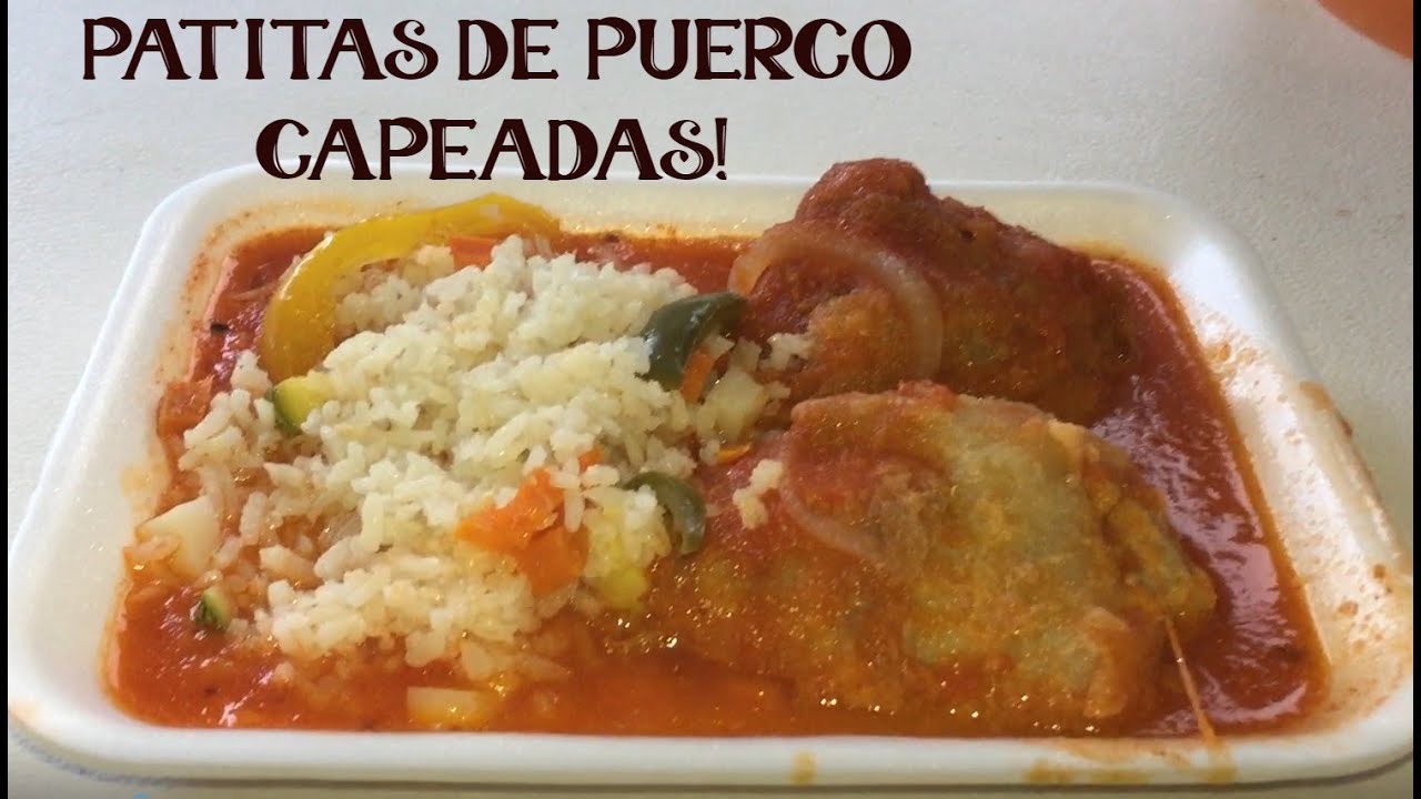 PATITAS DE PUERCO CAPEADAS // Bob GVlogs - YouTube