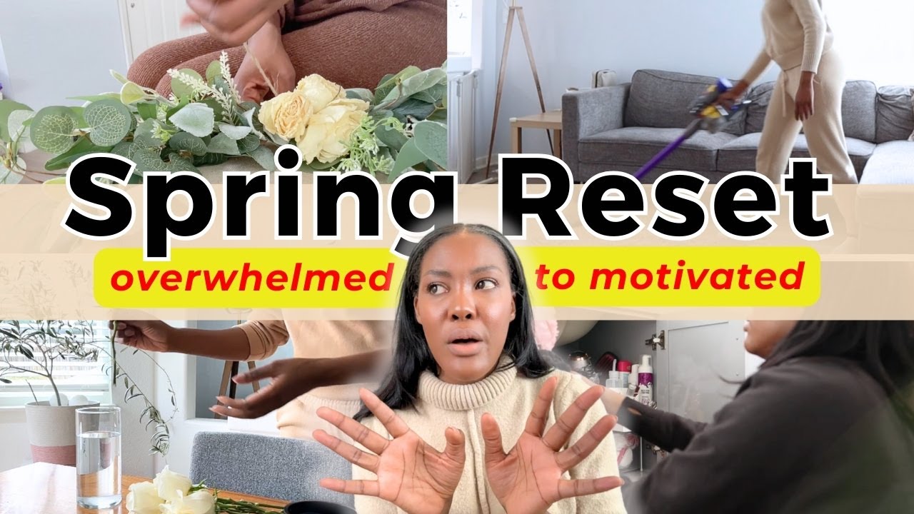 Spring Reset Routine 🌸 Hitting the reset button 🔘, Productive refresh 🔄 ...