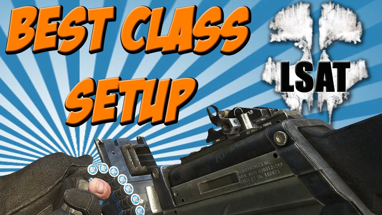 Call of Duty: Ghosts | Best Class Setup: LSAT | ITS BACK BABY ...