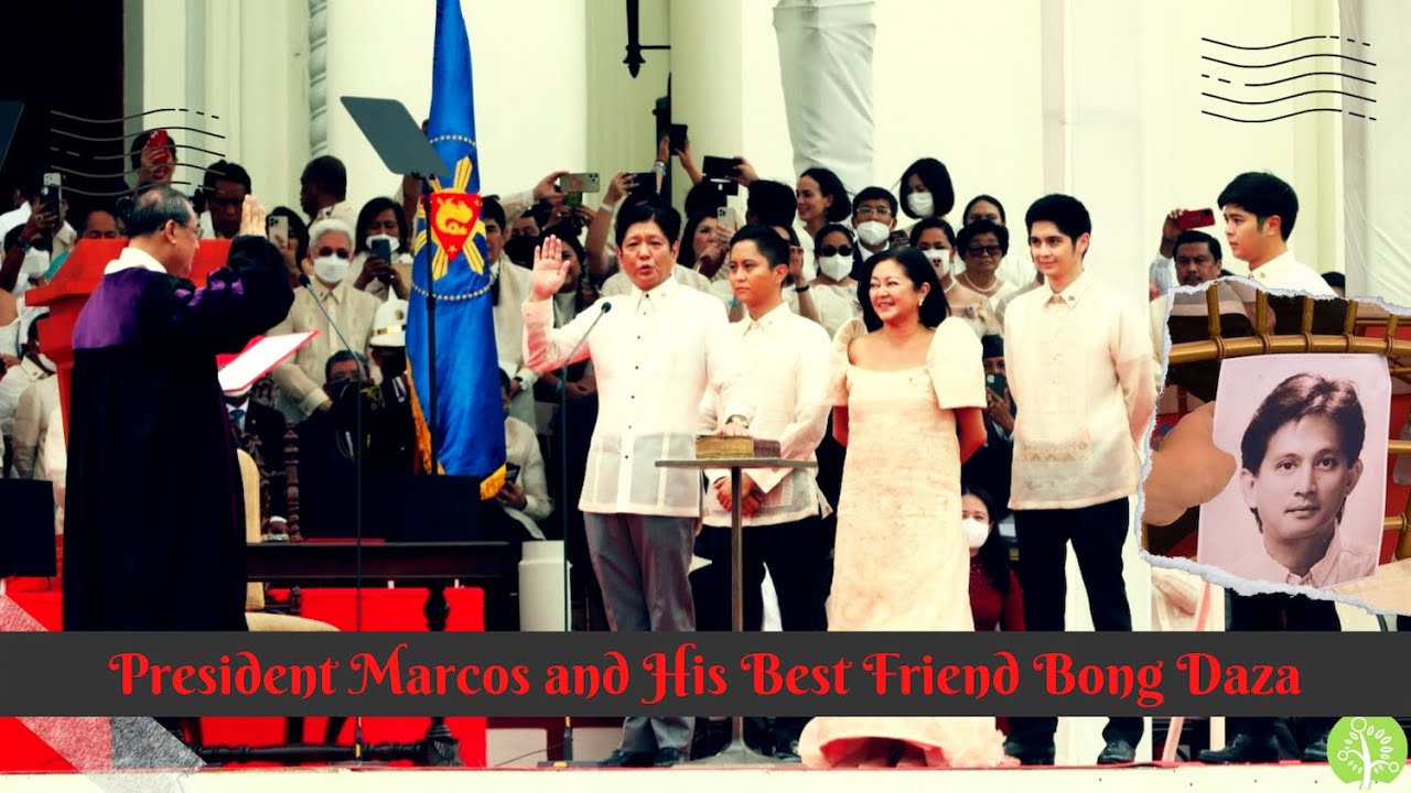 President Bongbong Marcos & His Friend Bong Daza were Cousins! - YouTube