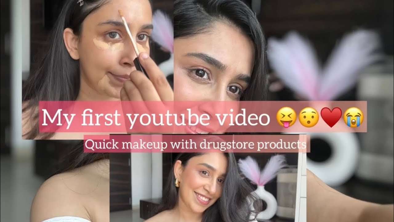 My First Youtube Video 😭 Makeupartist Quickmakeup Drugstoremakeup
