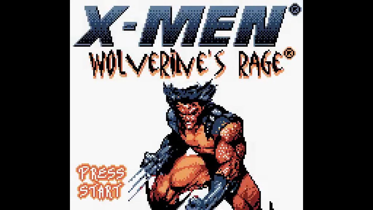 Game Boy Color Longplay [038] X-Men: Wolverine's Rage (US) - YouTube