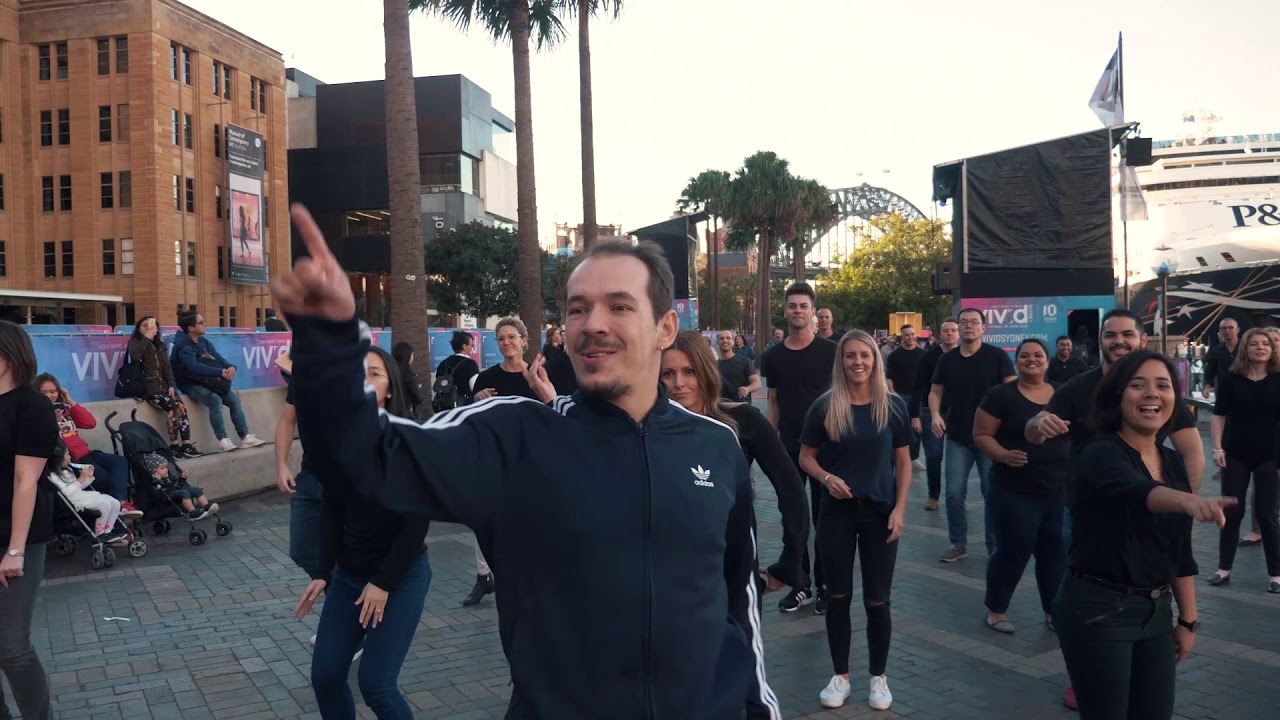 Sydney Flash Mob Team Building event - YouTube