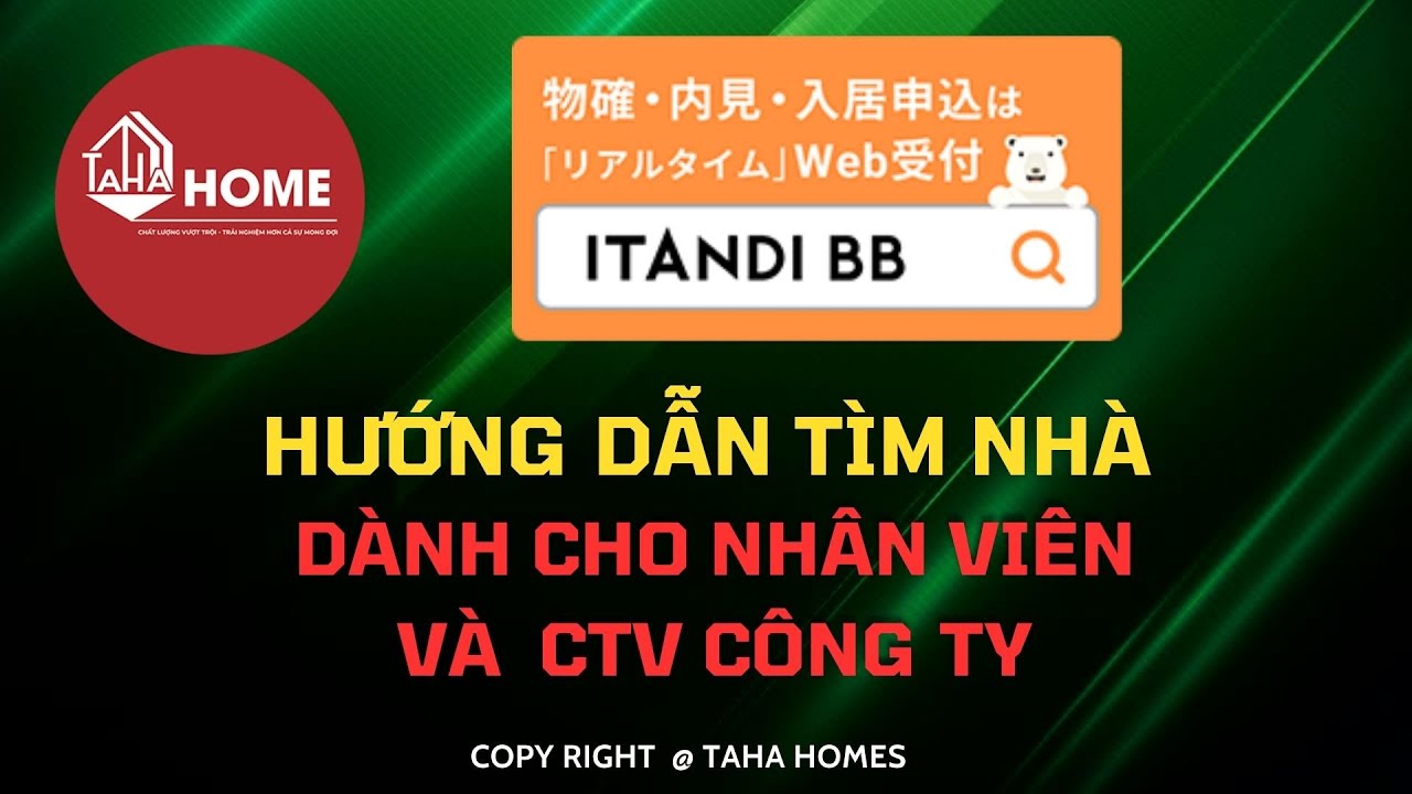 [Itandibb] hướng dẫn cách tìm nhà trên website Itandibb| Taha homes - YouTube