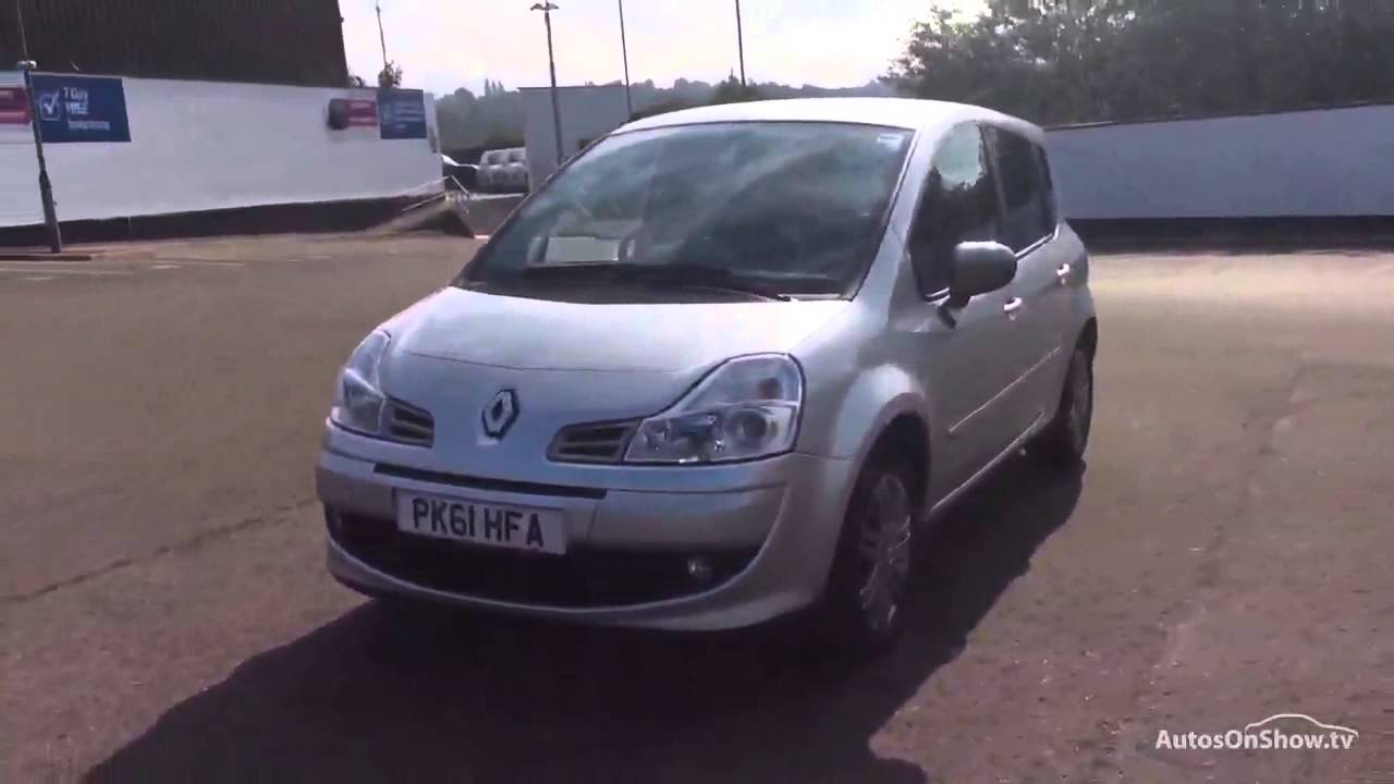 RENAULT GRAND MODUS DYNAMIQUE VVT ALUMINIUM/SILVER 2012 - YouTube