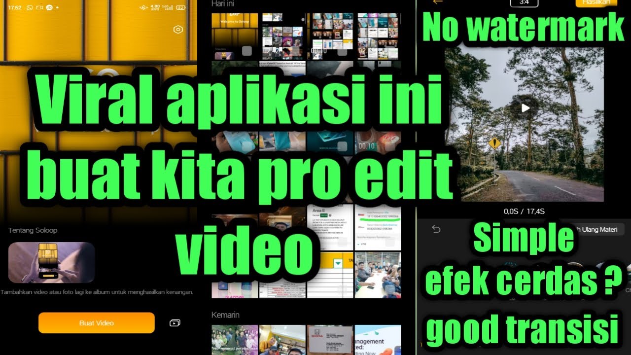 Soloop editor video - YouTube