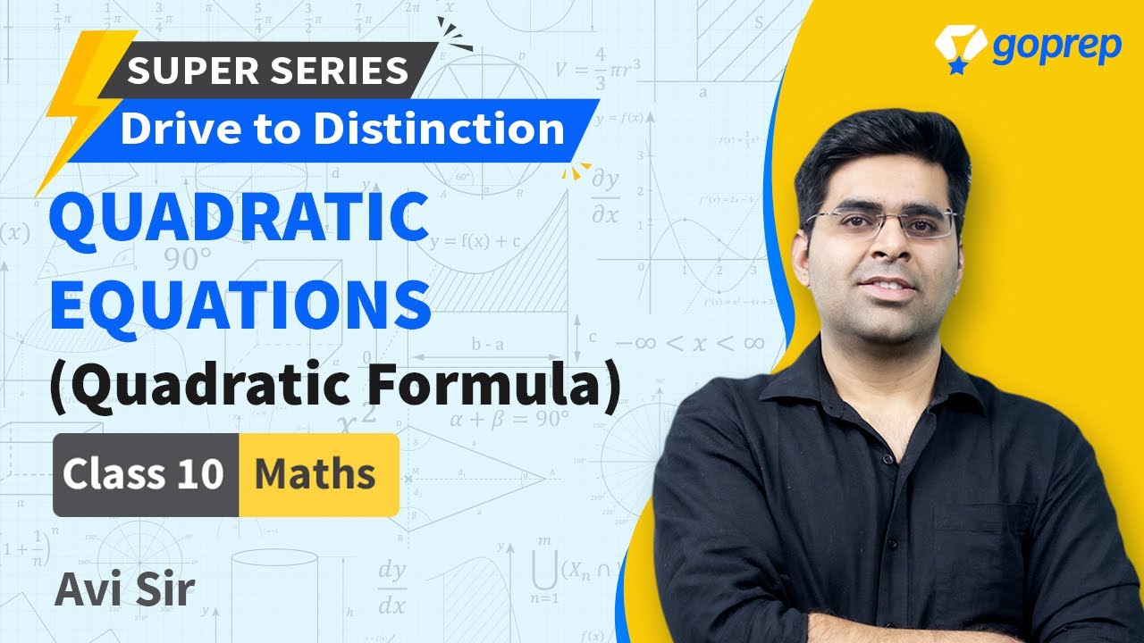Quadratic Equations Quadratic Formula Class 10 Maths CBSE ICSE quadratic-equations-quadratic-formula-class-10-maths-cbse-icse