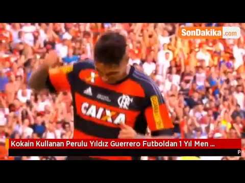 Kokain Kullanan Perulu Yıldız Guerrero Futboldan 1 Yıl Men Edildi