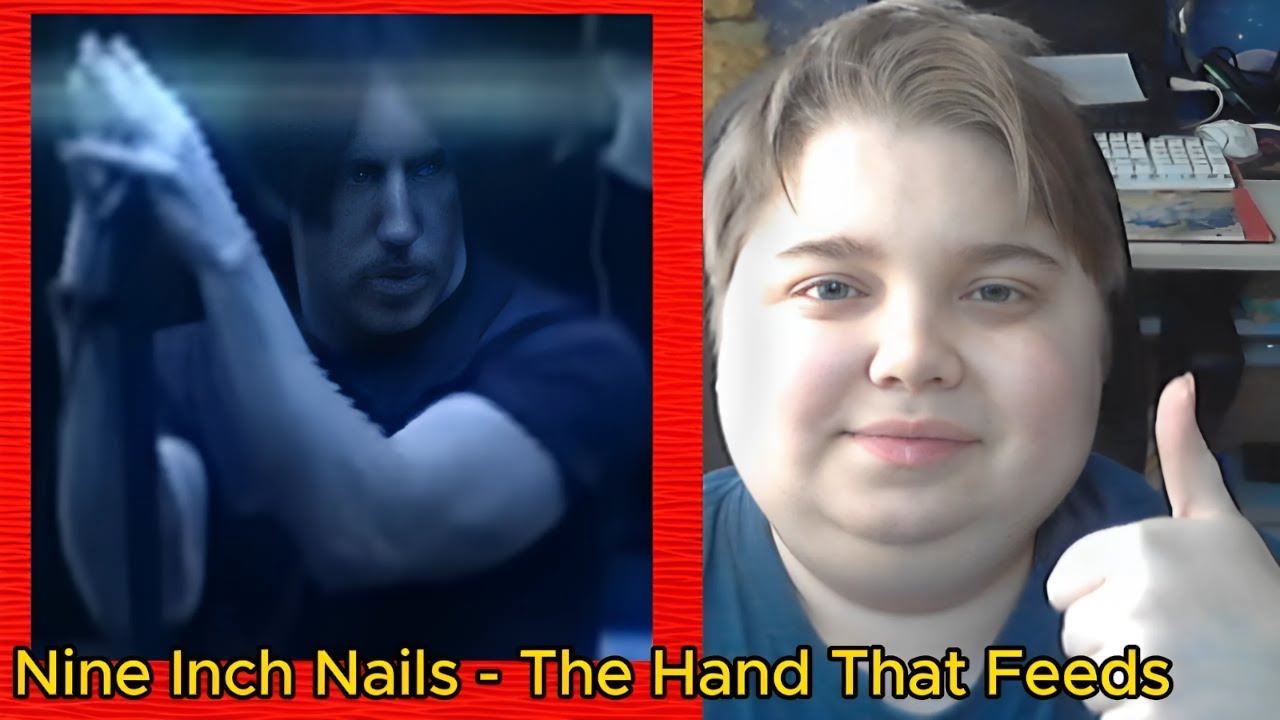 реакция на Nine Inch Nails - The Hand That Feeds - YouTube