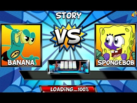 Super Brawl 4 - BANANA (Nickelodeon Games) - YouTube