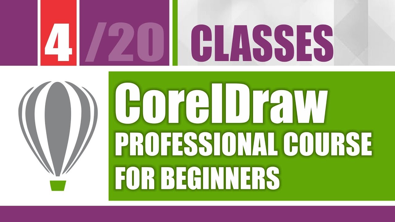 4/20 corel draw Outline & fill customization| CorelDraw Tutorials for ...
