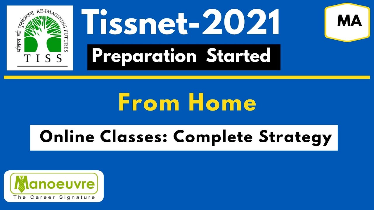 TISSNET 2021 - Preparation Started from Home : Online Classes ...