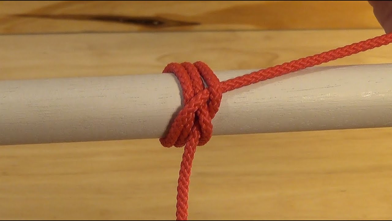How to Tie a Rappelling Knot (Version 2) - YouTube