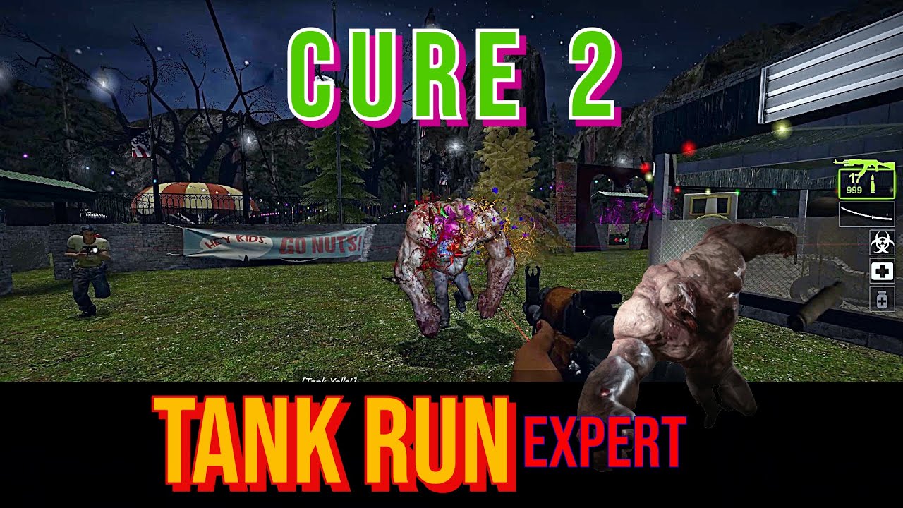 L4d2 Cure 2 Tank Run Expert Youtube