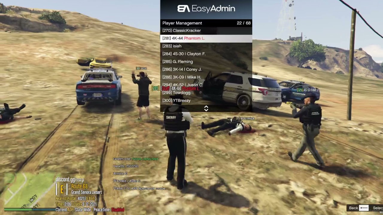 GTA 5 #215 RiverSideRP RSRP Bozos and Trolls RiverSide Roleplay FiveM ...